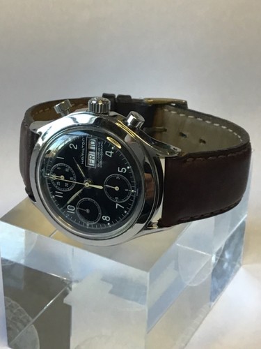 Vintage Hamilton Lancaster 9941 Automatic 7750 Chronograph Watch | eBay