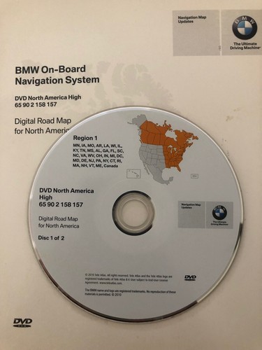 2006 BMW 323i 325Ci 325i 325xi NAVIGATION NAV CD DVD EAST NY NJ PA MA ...