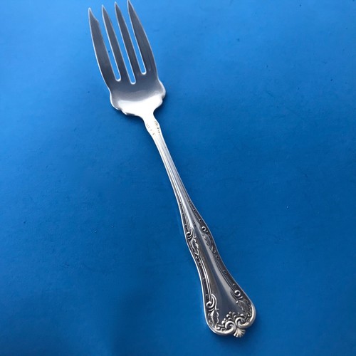 QUEEN ELIZABETH 1908 National Silverplate Serving Fork | eBay