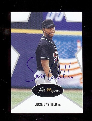 JOSE CASTILLO *DECEASED* Pirates 2003 Certified #'d AUTOGRAPH Baseball ...