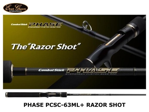 Evergreen Phase Baitcasting PCSC-63ML+ Razor Shot ship from Japan | eBay