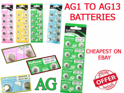 Watch Batteries Ag1 for sale | eBay