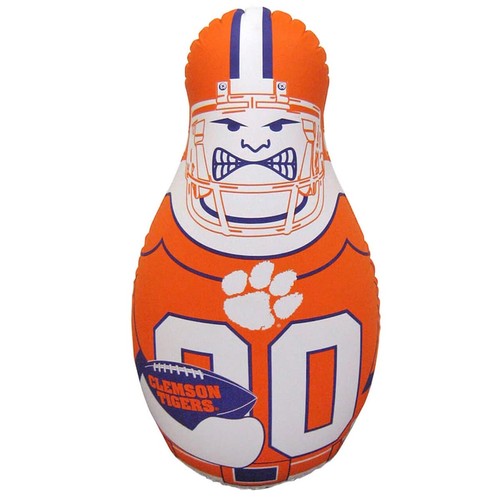NCAA Clemson Tigers Bop Bag Inflatable Tackle Buddy Punching Bag ...