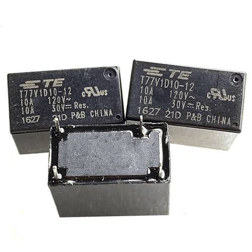 10Pcs TE T77V1D10-12 PCB Power Relay 10A 4Pins | eBay