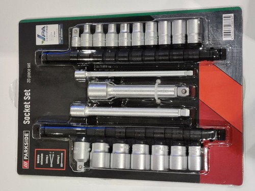 20 PIECE PARKSIDE SOCKET SET - 20 PIECE PARKSIDE SOCKET SET BRAND NEW ...