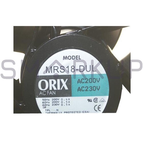 New In Box ORIX MRS18-DUL Industrial Cooling Fan 18cm 18090 200-230V | eBay