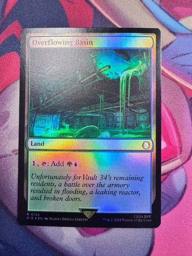 Overflowing Basin - MTG: Universes Beyond: Fallout - Foil - NM | eBay