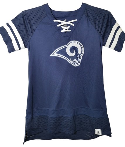 Fanatics NFL Los Angeles Rams Women’s Jersey Graphic Logo Blue Size M ...