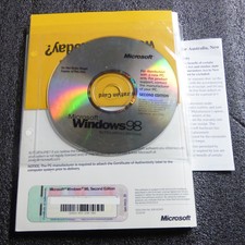 Microsoft Windows 98 Operating System Software for sale | eBay