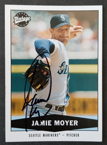 2004 Upper Deck (Vintage) SIGNED: Jamie Moyer, MARINERS #251 | eBay