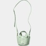 VICTORIAS SECRET PINK CROSSBODY MINI BUCKET BAG TOTE PURSE BLACK GREEN ...