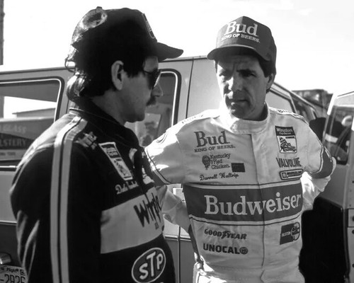 Dale Earnhardt And Darrell Waltrip Nascar Drivers 8x10 PHOTO PRINT | eBay