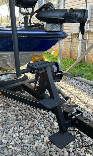 Omega Triple Step Bass Boat Trailer Steps MADE IN USA