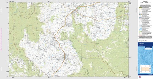 Cobargo 8825-2S Topographic Map 1:25k | eBay Australia