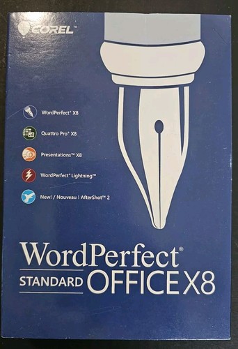 Corel WordPerfect Office X8 Standard for sale online | eBay