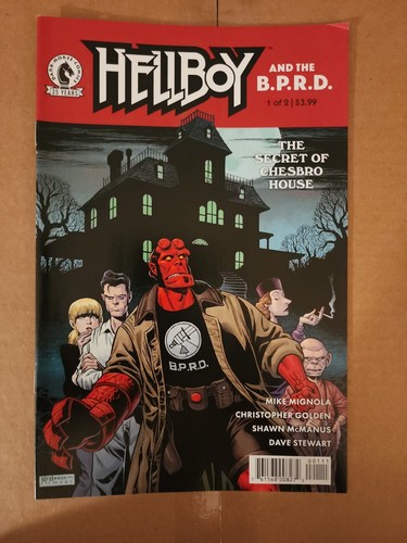 HELLBOY & BPRD SECRET OF CHESBRO HOUSE #1 (OF 2) CVR A MCMAN DARK HORSE ...