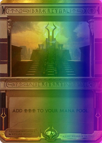 MTG Magic the Gathering Dark Ritual (21/54) Amonkhet Invocations LP ...