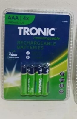 Tronic Rechargeable Batteries for sale | eBay UK