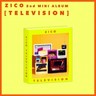 Block B Zico-[Television] 2nd Solo Mini Album CD+Poster+Booklet+Sticker ...