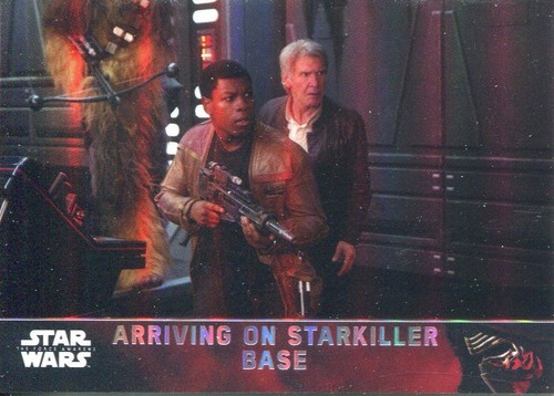 Star Wars Force Awakens Chrome Refractor Base Card #83 Starkiller Base ...