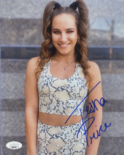 *TESHA PRICE* WWE WWF NXT FALLON HENLEY SIGNED 8x10 JSA AUTO | eBay