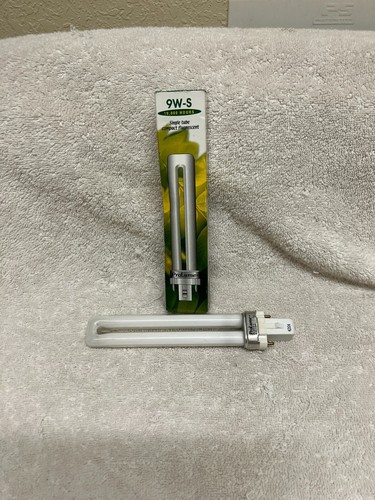 Lot of 2 ProLume 9W-S Compact Fluorescent Bulb 600 Lumens 9 Watt 2 Pin ...