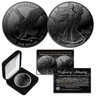 Black RUTHENIUM SILHOUETTE 1 Troy Oz US Mint 2022 American Silver Eagle ...