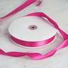 Vintage Hot Pink Satin Ribbon 1/4 inch 2 Yards | eBay