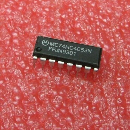 MC74HC4053N Motorola IC CMOS Analog Multiplexer MUX 4053 - NOS Qty 1 | eBay