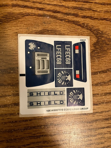 Lego Marvel Shield Jeep 6867 Stickers | eBay