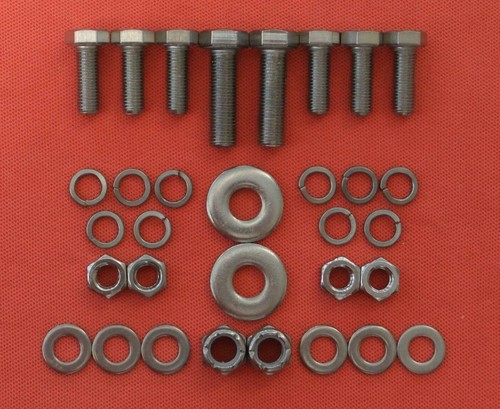 MG MIDGET 1500 1974-79 engine mounts stainless steel hex head bolt kit ...