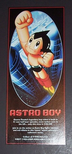 Astro Boy 2002 Small Poster Type Advert, Promo Ad | eBay