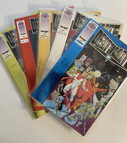 Deathmate Prologue Epilogue Red Blue Yellow (Valiant Comics 1993-94 ...