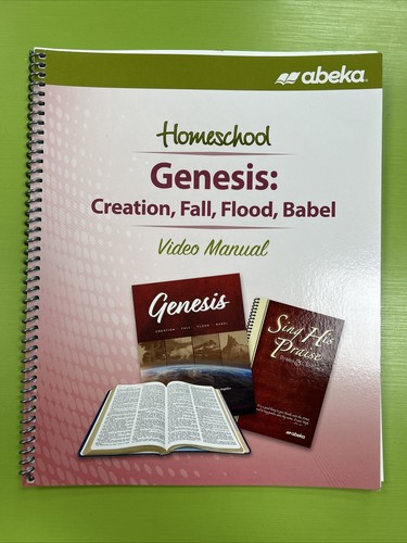 Abeka Homeschool Genesis: Creation, Fall, Flood, Babel Video Manual | eBay