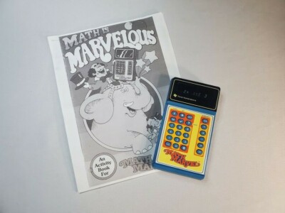 Math Marvel Texas Instruments (1978) Retro Handheld Games