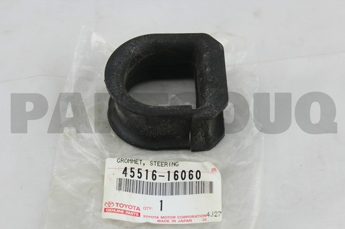 4551616060 Genuine Toyota GROMMET, STEERING RACK HOUSING, NO.1 45516 ...