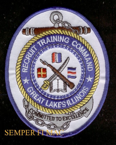 GREAT LAKES NAVAL TRAINING CENTER NTC PATCH US NAVY BOOT CAMP ...