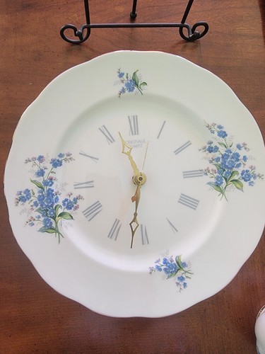 forget me not royal albert clock | eBay