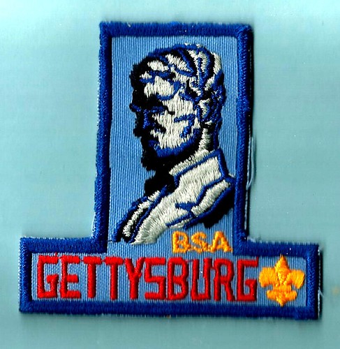 c1990 GETTYSBURG Original MINT c/e, Boy Scout Civil War Trail patch BSA ...