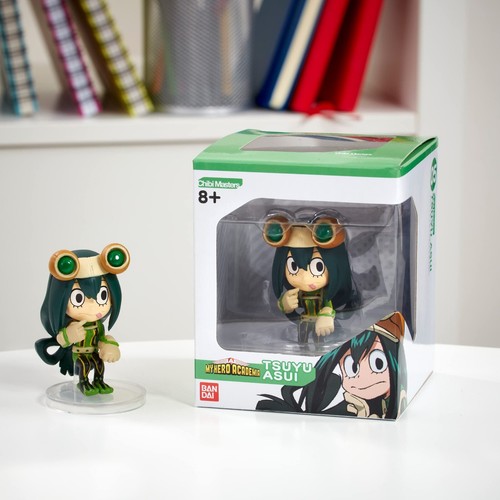 NIB 2019 Bandai Chibi Masters My Hero Academia Tsuyu Asui Mini Figure ...