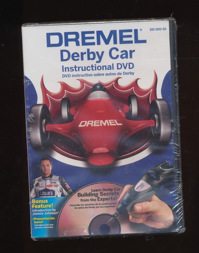 B34 - DREMEL DERBY CAR INSTRUCTIONAL DVD, NEW SEALED IN ORIGINAL ...