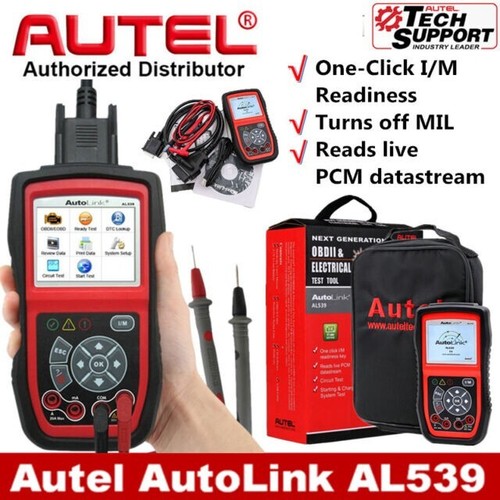 Autel AutoLink AL539 OBD2 Scanner Car Diagnostic Scan Tool Automotive ...