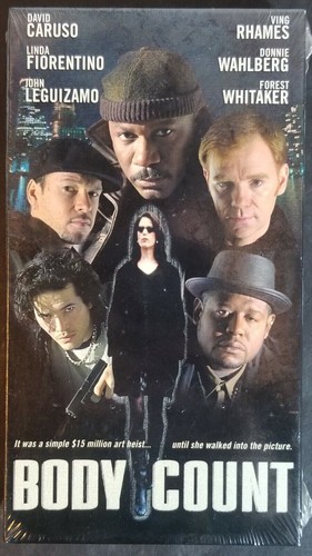 Body Count VHS Polygram w/David Caruso Linda Fiorentino | eBay