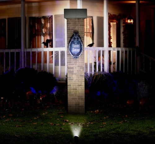 Disney Haunted Mansion 6ft Column Halloween Yard Decor Prop Projector ...