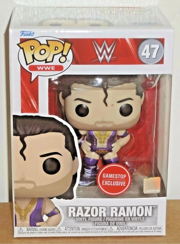Funko Pop! Vinyl: WWE - Razor Ramon/Scott Hall #47 GameStop Exclusive ...