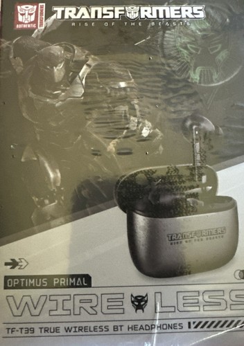 TF-T39 Transformers Optimus Primal True Wireless BT Headphones Ear Buds ...