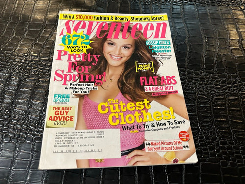 MARCH 2009 SEVENTEEN fashion magazine LEIGHTON MEESTER | eBay