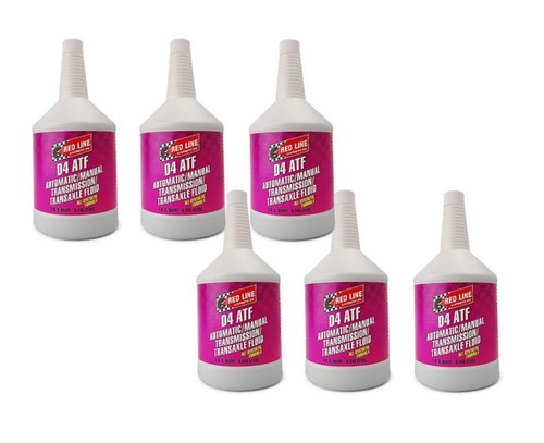 Red Line D4 Automatic Transmission Fluid ATF (6 Pack) RED-30504 | eBay