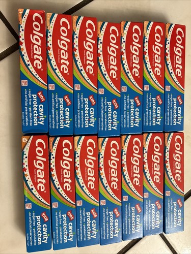 14 Colgate Kid's Toothpaste Cavity Protection Bubble Fruit 2.7oz | eBay