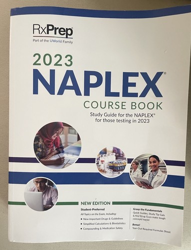 RxPrep 2023 NAPLEX Course Book by RxPrep (2022, Trade Paperback) for ...